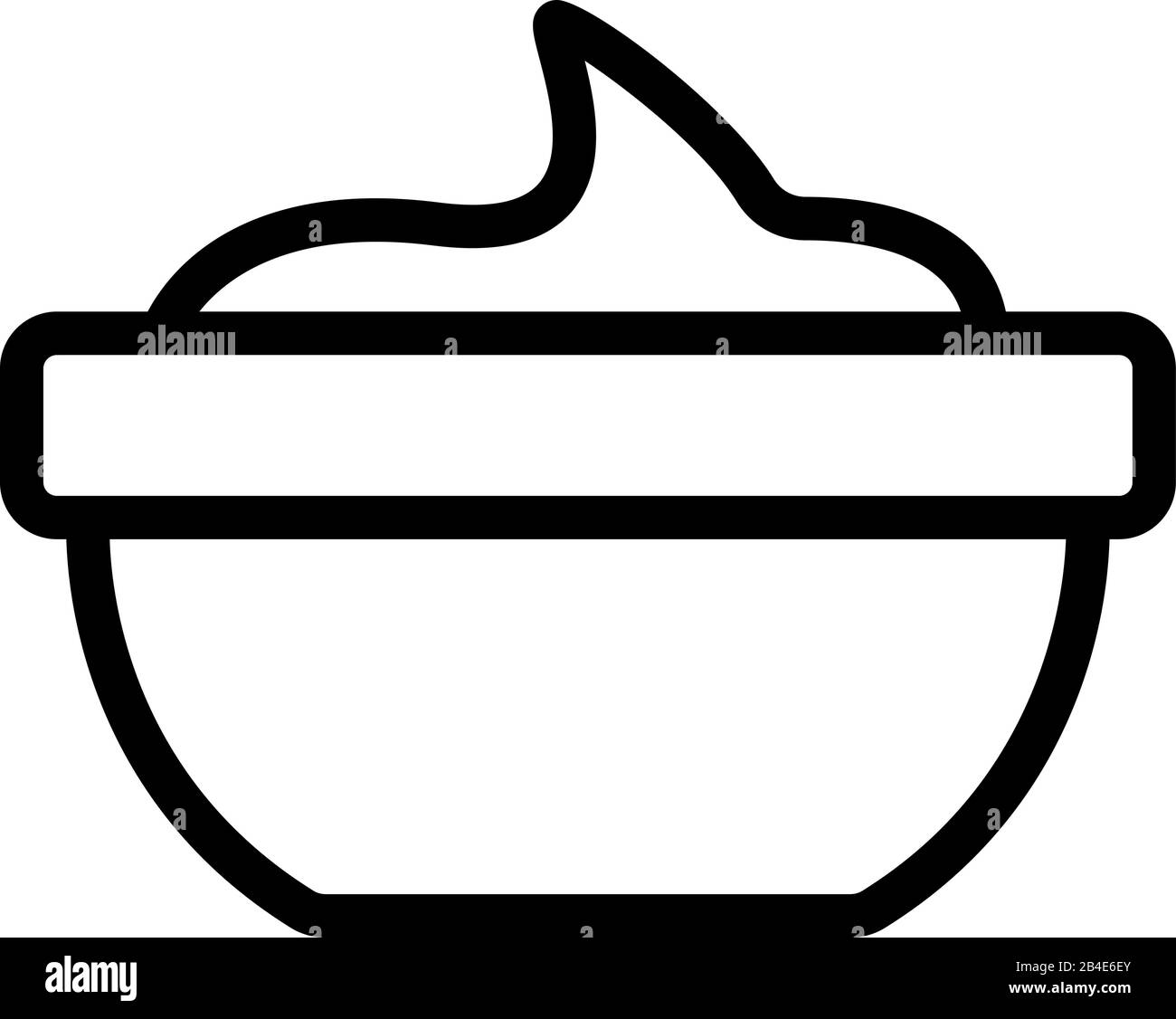 Sauce icon vector. Isolated contour symbol illustration Stock Vector ...