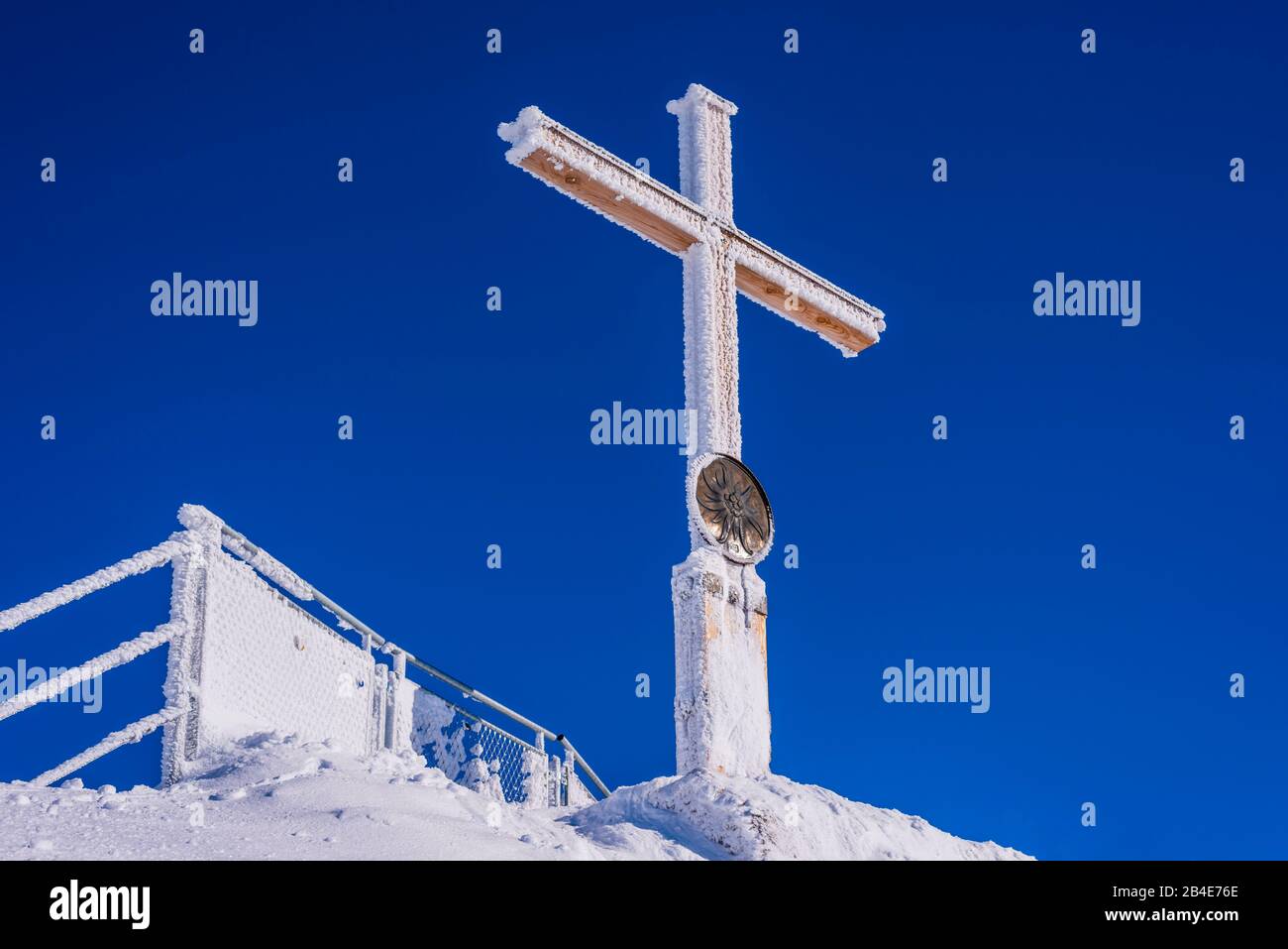 Summit cross of the nebelhorn hi-res stock photography and images - Alamy