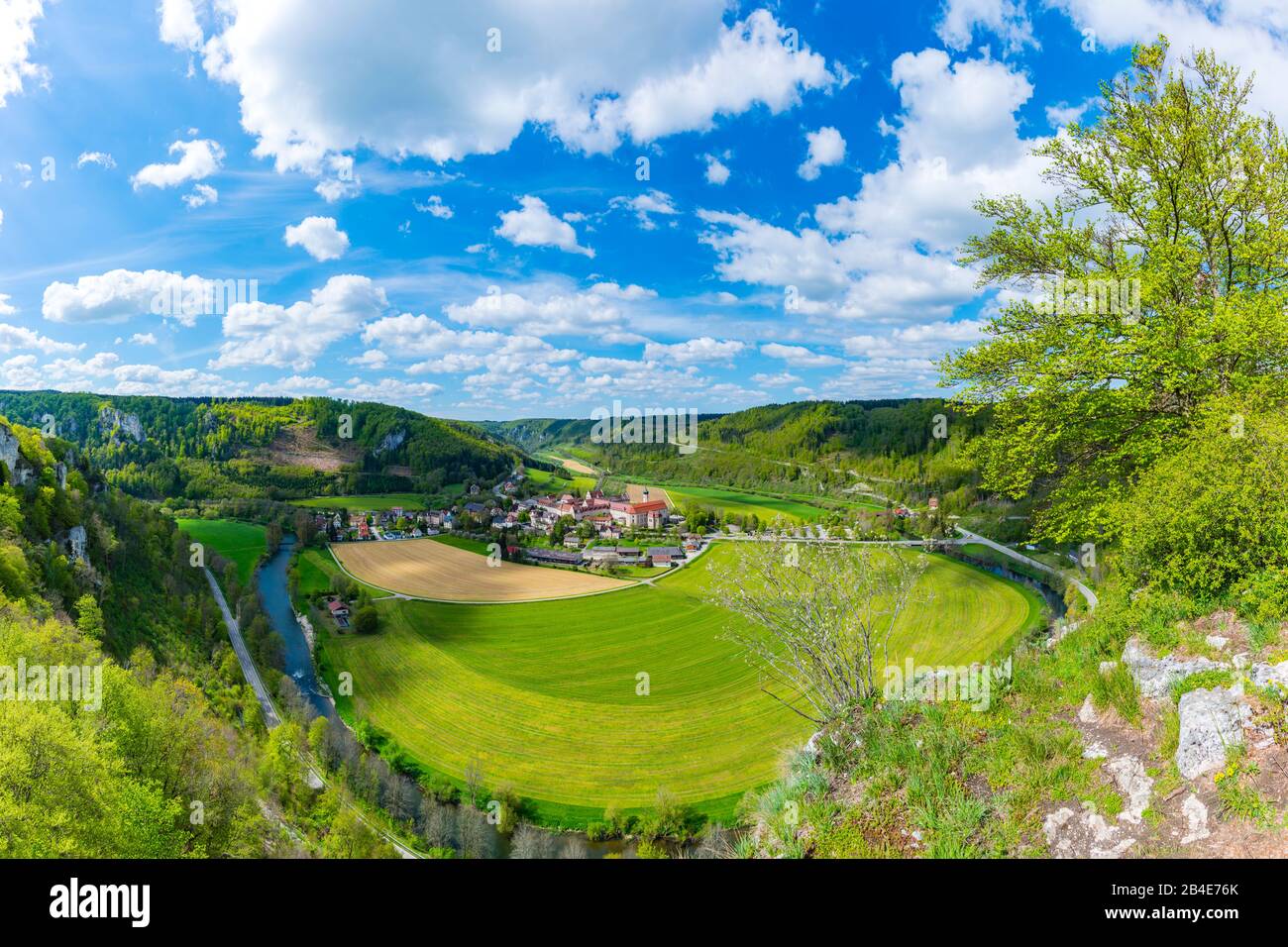 Benedictine archabbey beuron abbey monastery hi-res stock photography ...