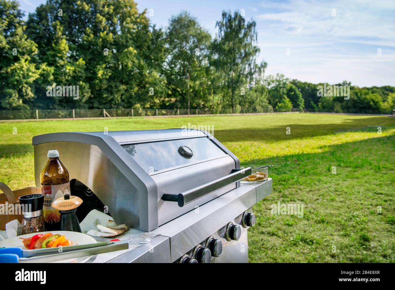 Barbecue hot weather hi-res stock photography and images - Alamy