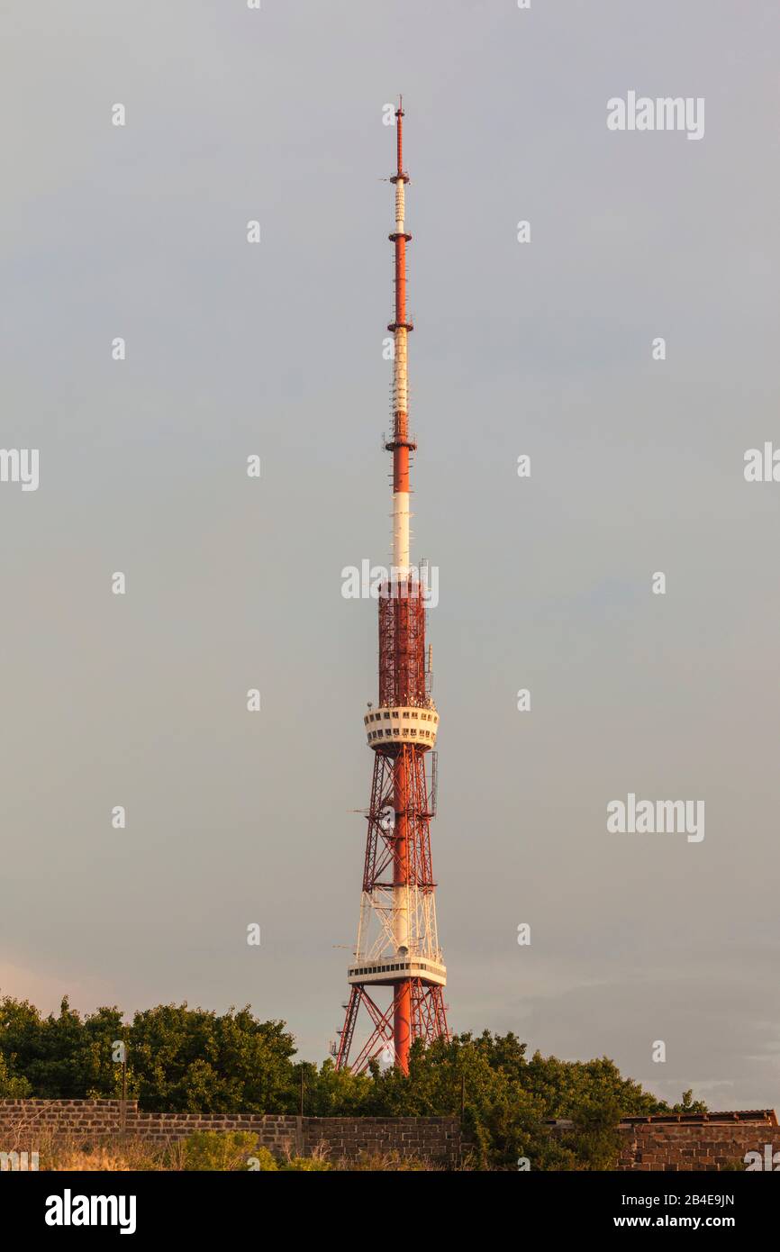 Armenia, Yerevan, State Television Tower Stock Photo - Alamy
