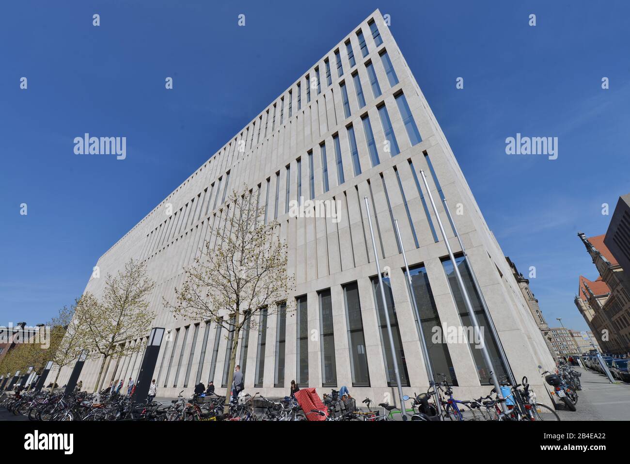 Jacob-und-Wilhelm-Grimm-Zentrum, Geschwister-Scholl-Strasse, Mitte ...