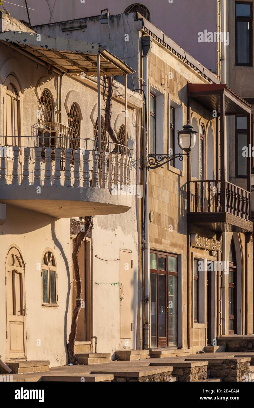 Azerbaijan, Baku, Old City, traditional architecture Stock Photo - Alamy