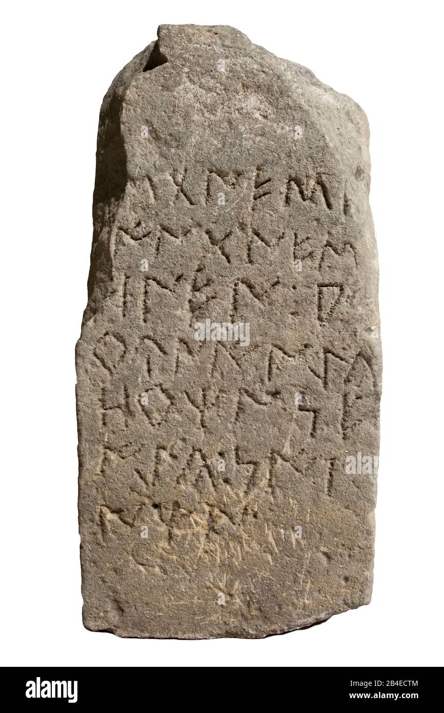 Iberian script Cut Out Stock Images & Pictures - Alamy