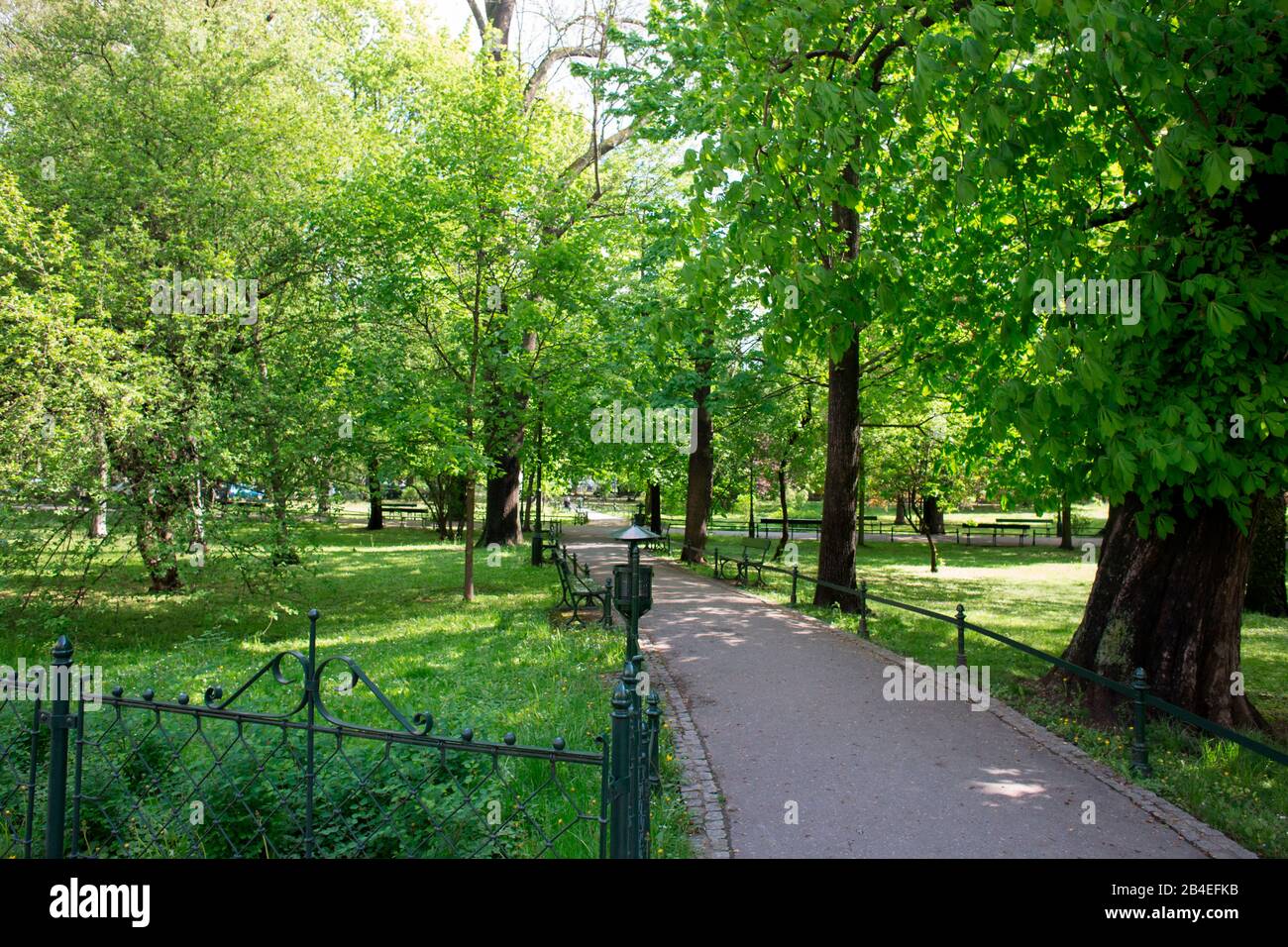 Planty parks krakow hi-res stock photography and images - Alamy