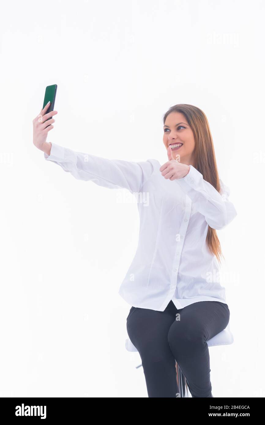 Positive conference Cut Out Stock Images & Pictures - Alamy