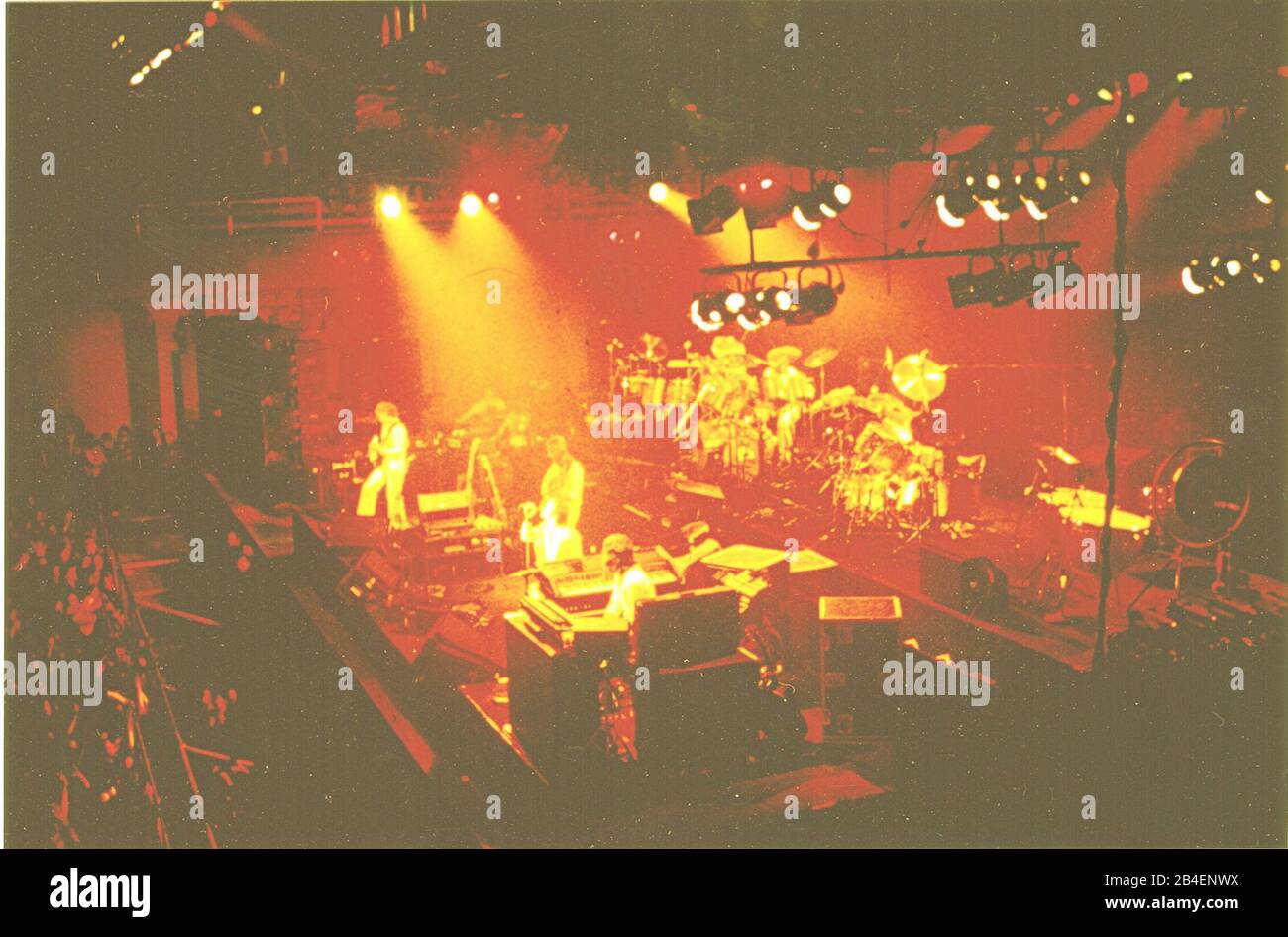 Genesis LIve european tour 1978 Stock Photo - Alamy