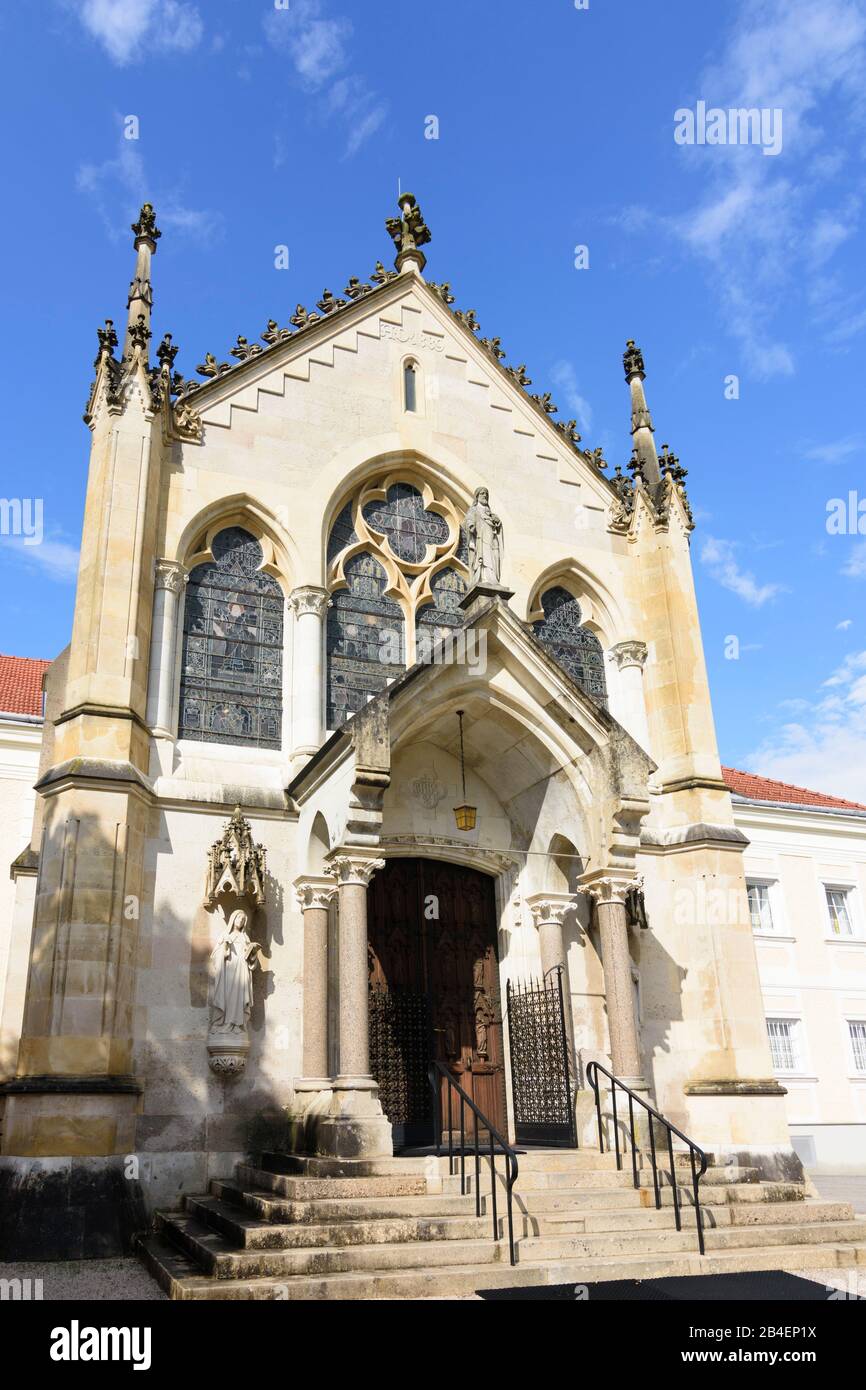 Schloss mayerling castle in wienerwald vienna woods hi-res stock ...
