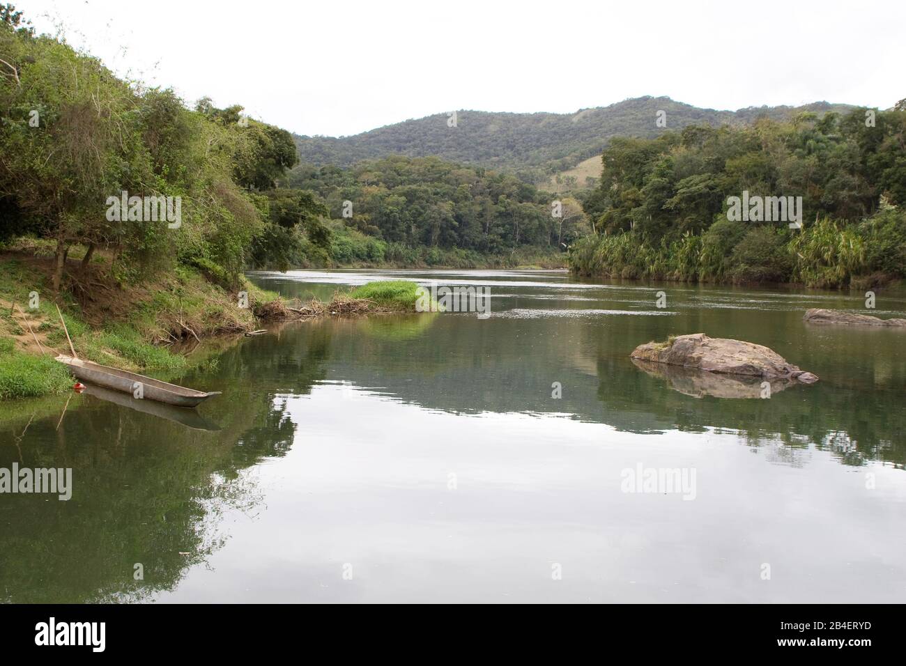 Ribeira River of Iguape, São Paulo, Brazil Stock Photo - Alamy