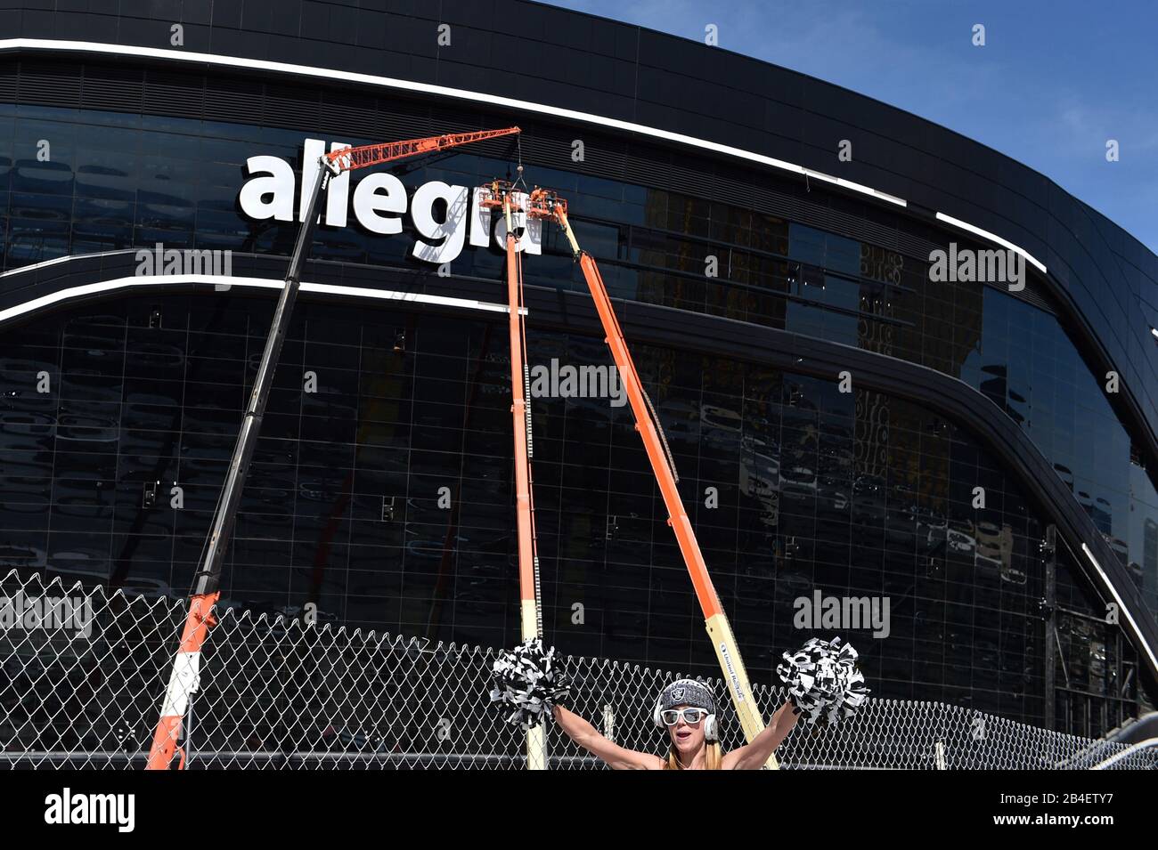 Las Vegas, Nevada, USA. 6th Mar, 2020. Joy Lightowler, dressed as a ...