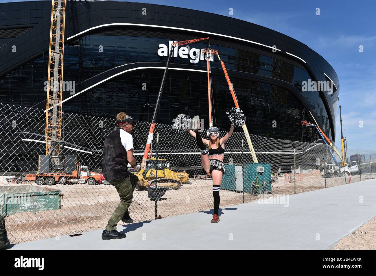 Las Vegas, Nevada, USA. 6th Mar, 2020. Richard Lightowler (L) and Joy ...
