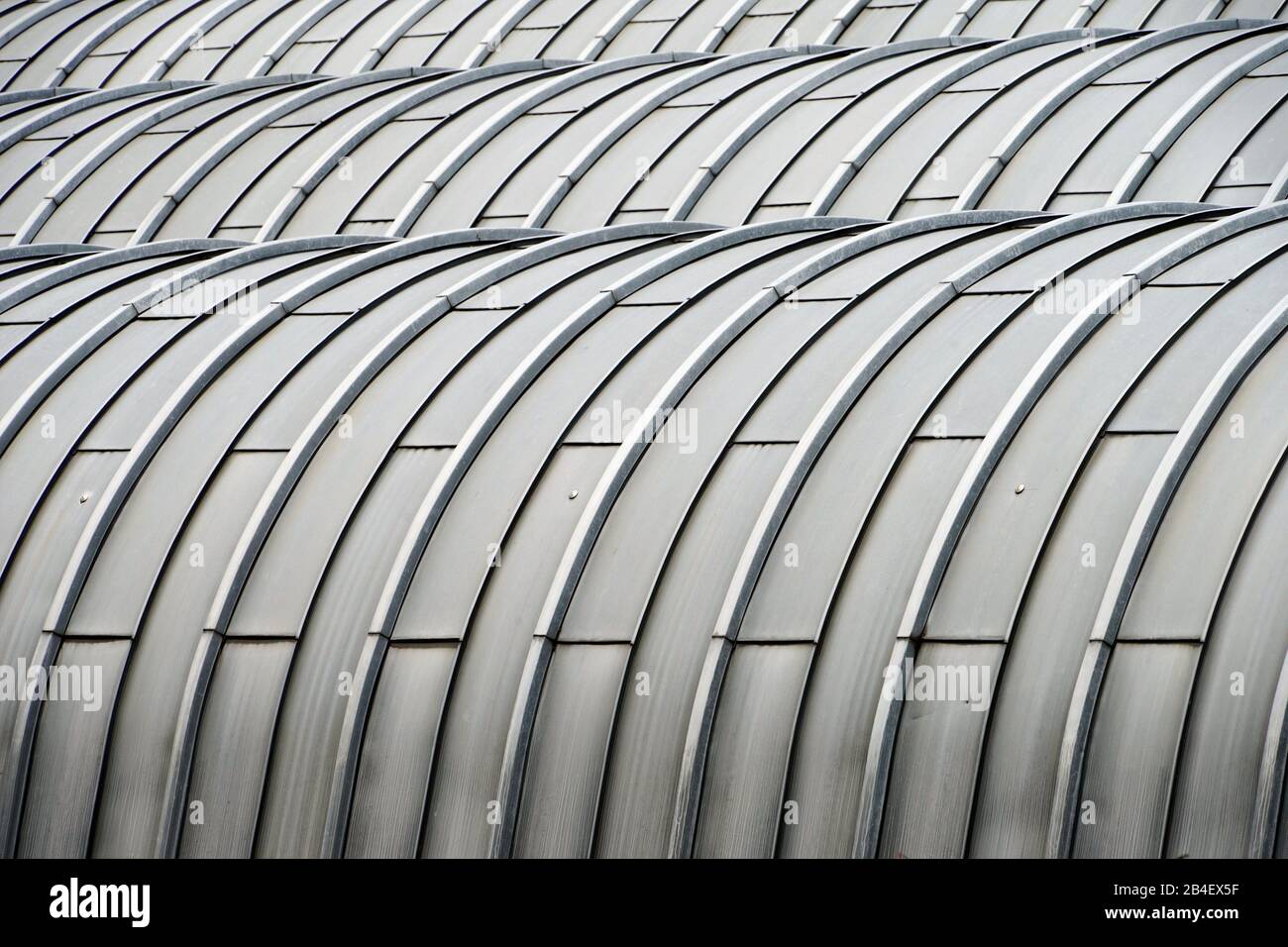 Germany, North Rhine-Westphalia, Cologne, Museum Ludwig, tin paneling ...