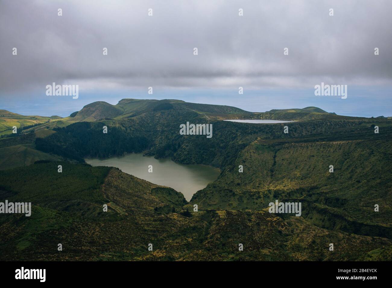 Azores, Flores, Lakes Stock Photo - Alamy
