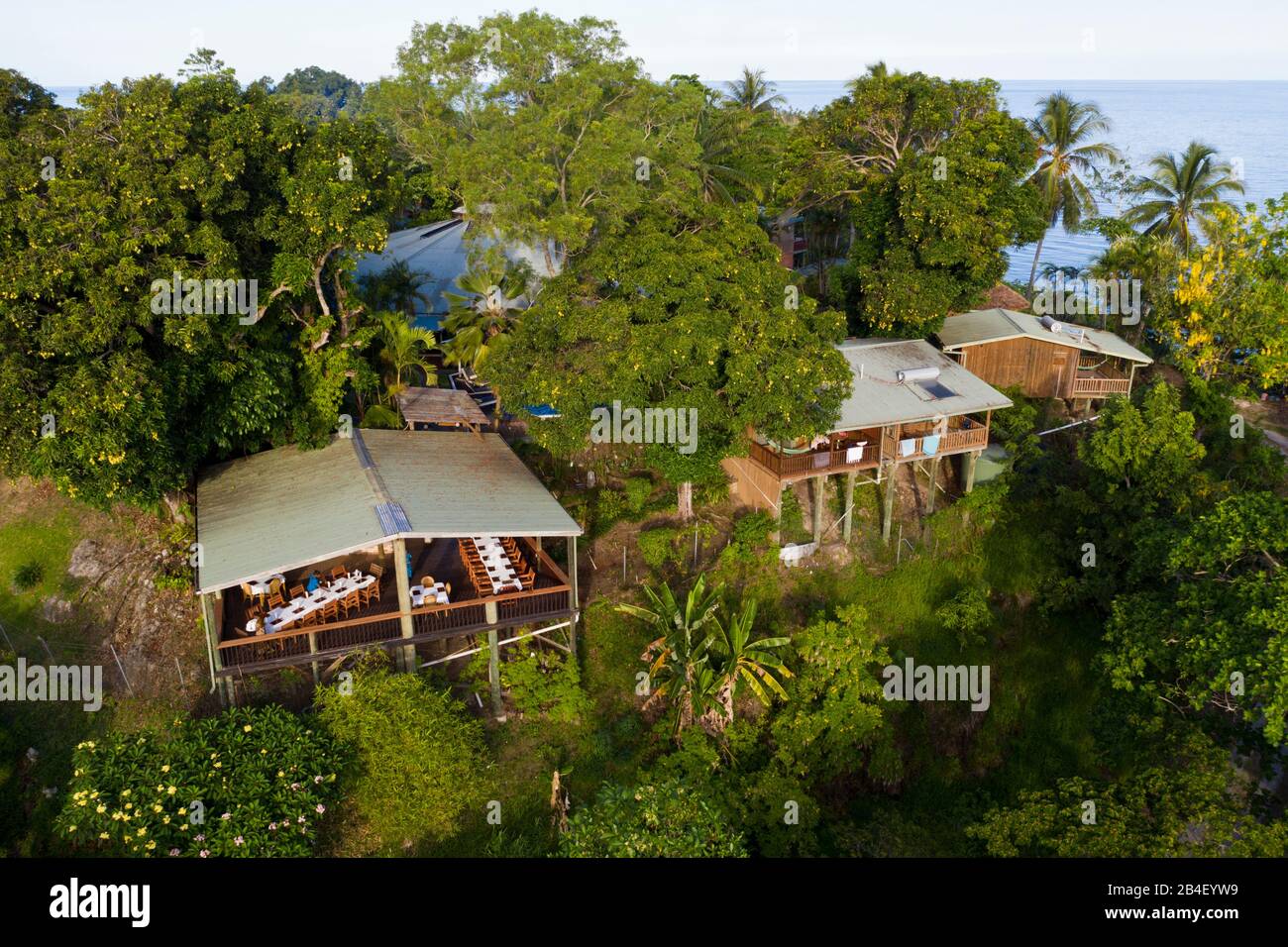 Tufi Dive Resort, Cape Nelson, Oro Province, Papua New Guinea Stock ...