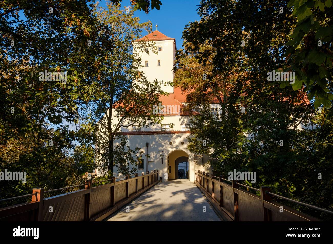 Castle Friedberg, Friedberg, Swabia, Bavaria, Germany Stock Photo - Alamy
