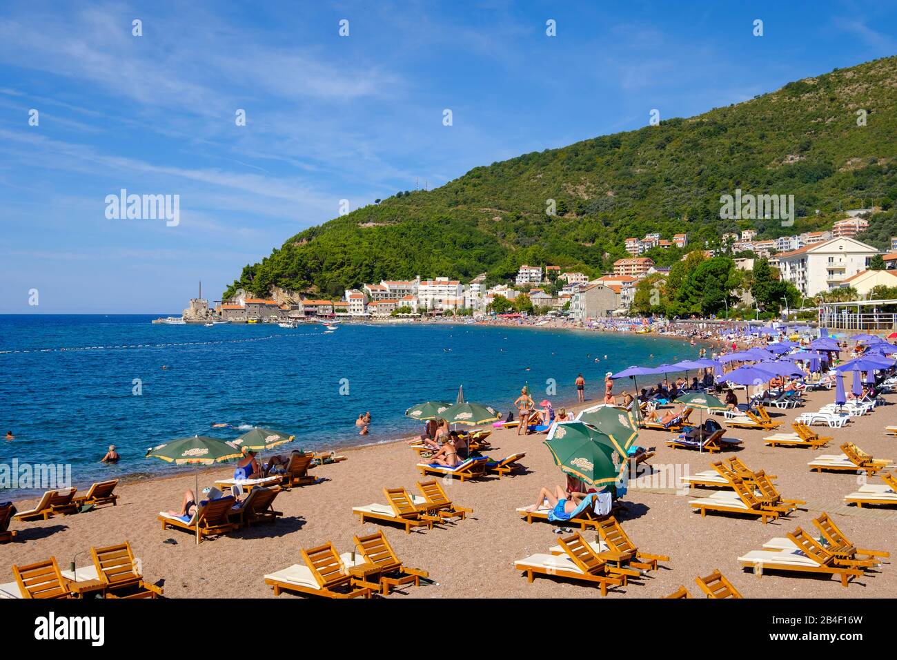 Petrovac beach hi-res stock photography and images - Alamy