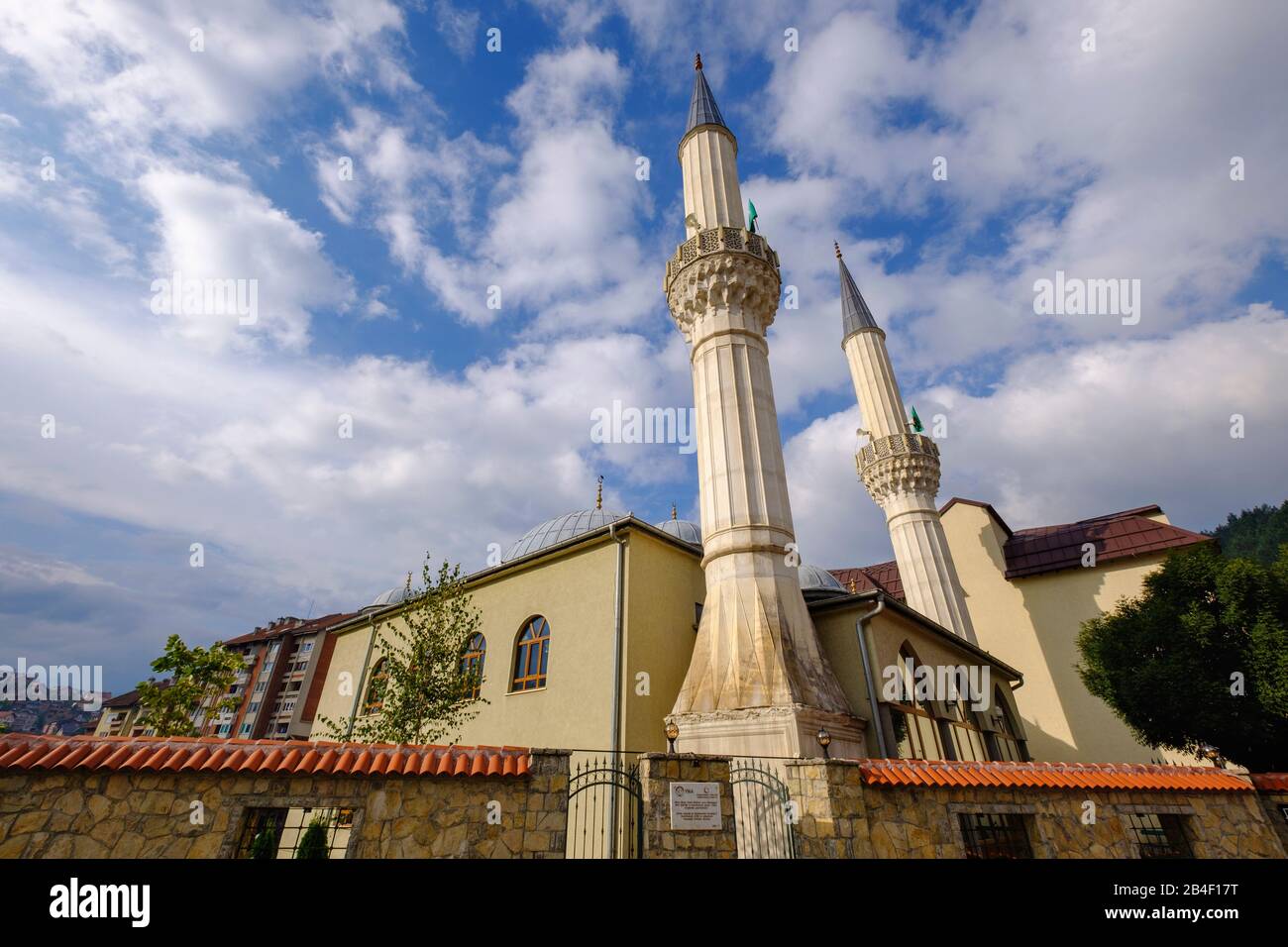 Sultan Murat mosque, Rozaje, Montenegro Stock Photo - Alamy