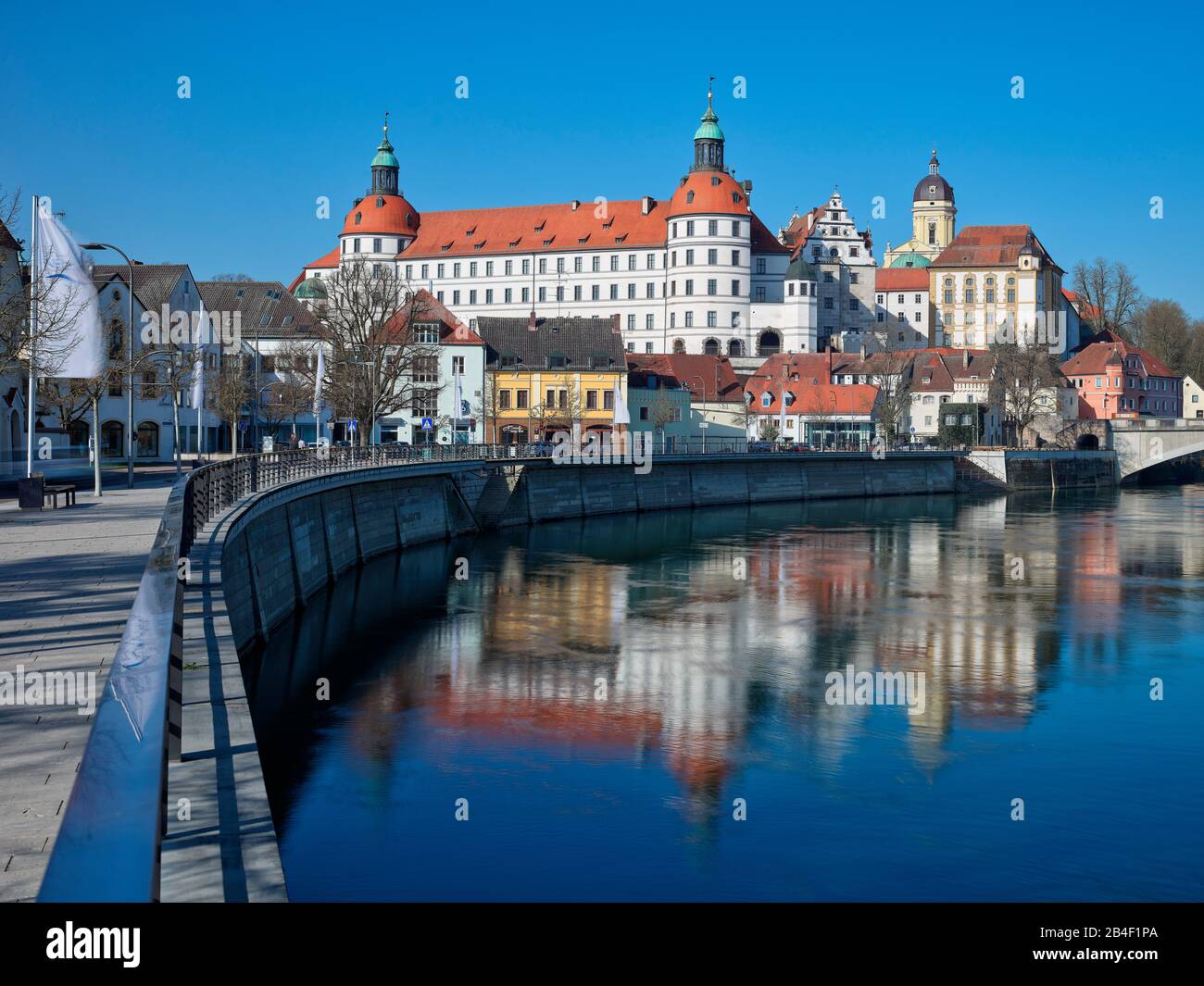 Neuburg Castle, Neuburg on the Danube, Neuburg-Schrobenhausen, Upper ...