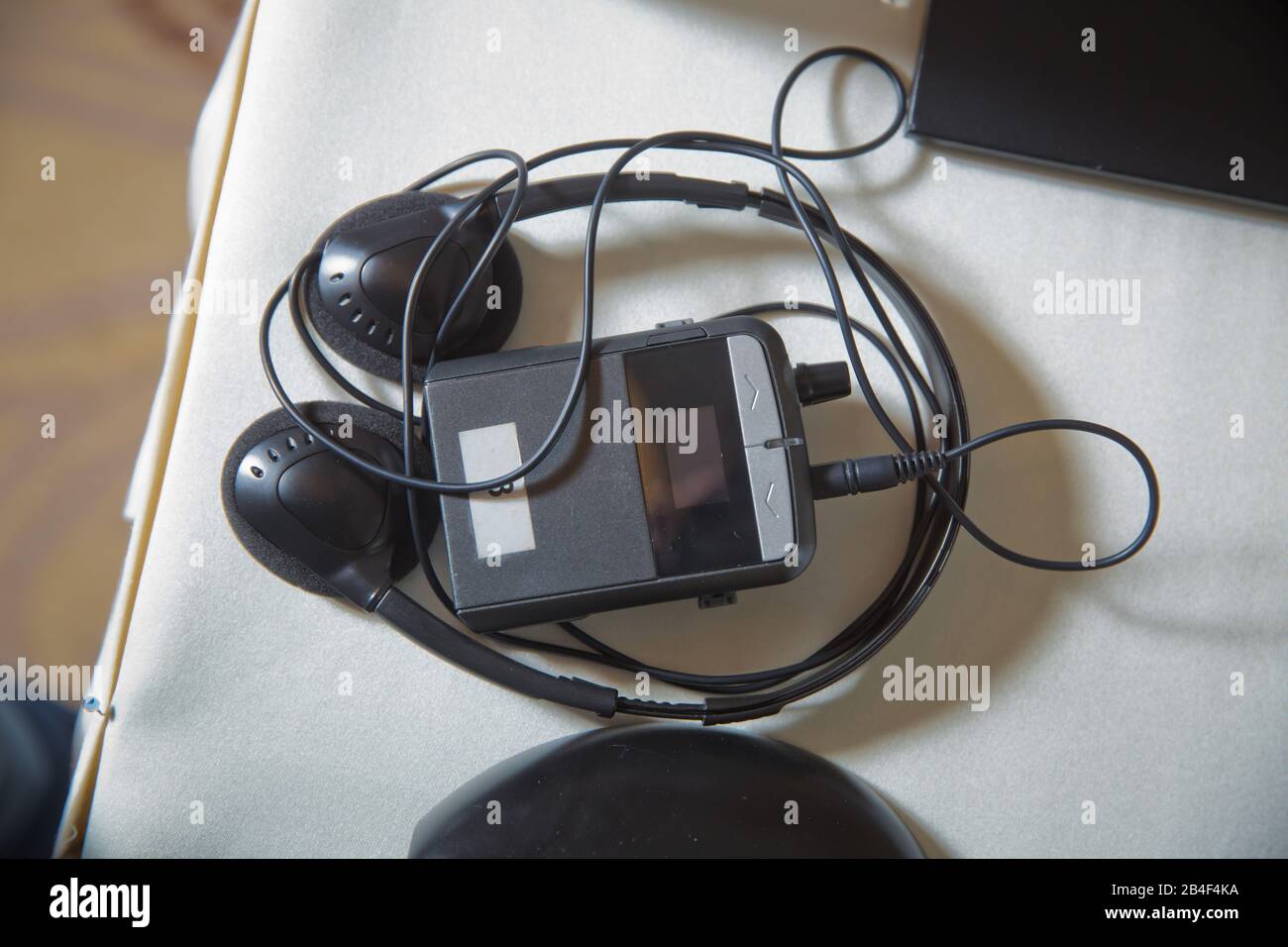 headphones used for simultaneous translation equipment simultaneous interpretation equipment ...