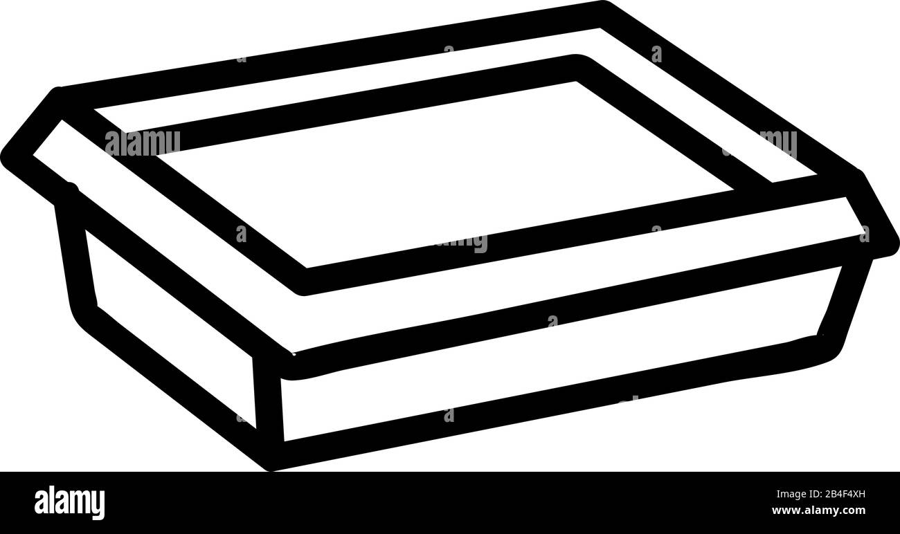 cat litter Icon vector. Isolated contour symbol illustration Stock ...