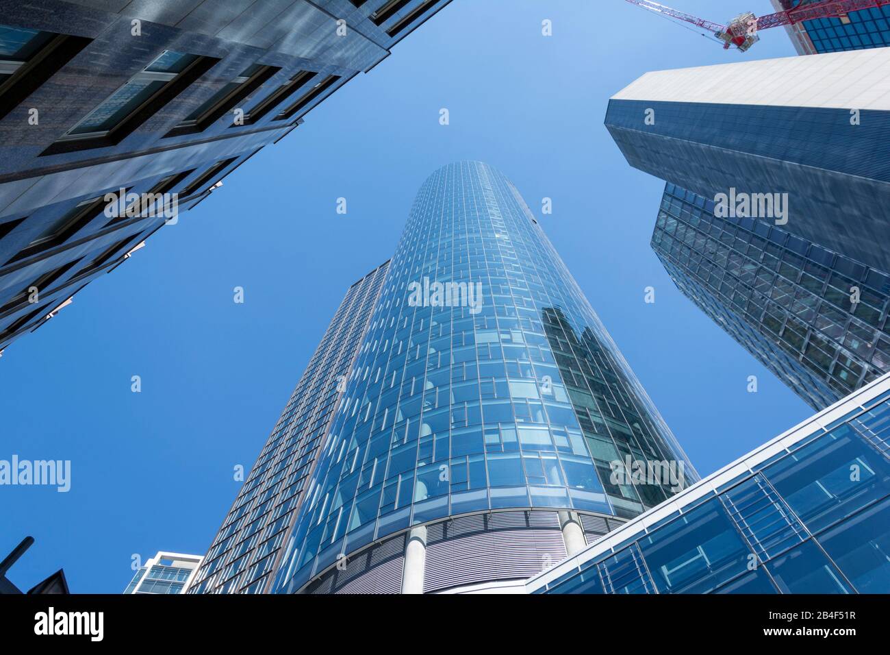 Frankfurt skyline the main tower hi-res stock photography and images ...