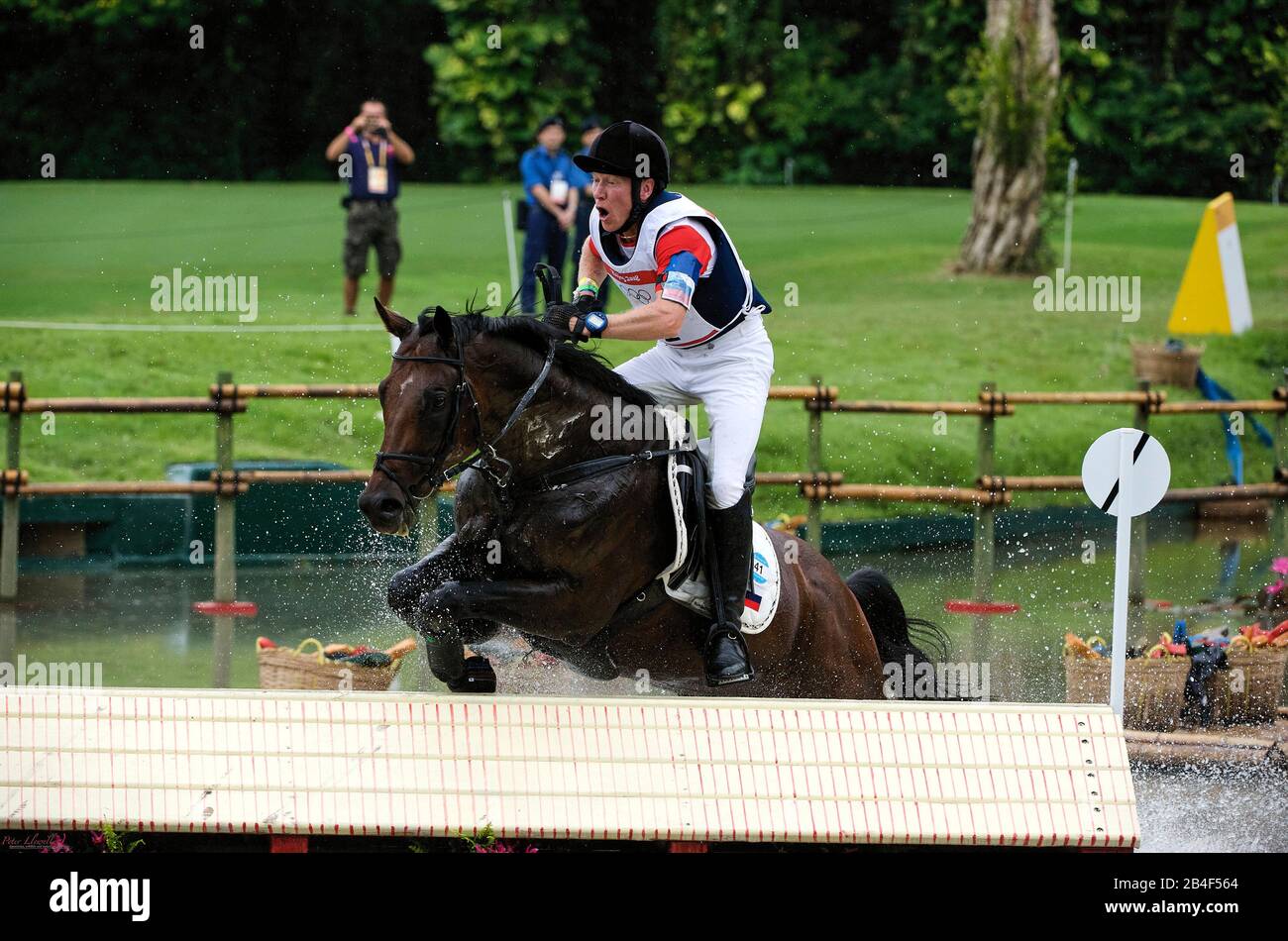 Horse Jumping Eventing Cross Country High Resolution Stock Photography ...