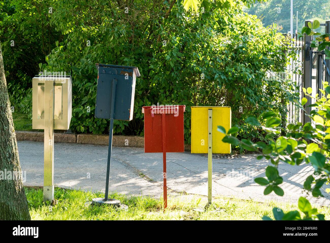 Finland mailboxes hi-res stock photography and images - Alamy