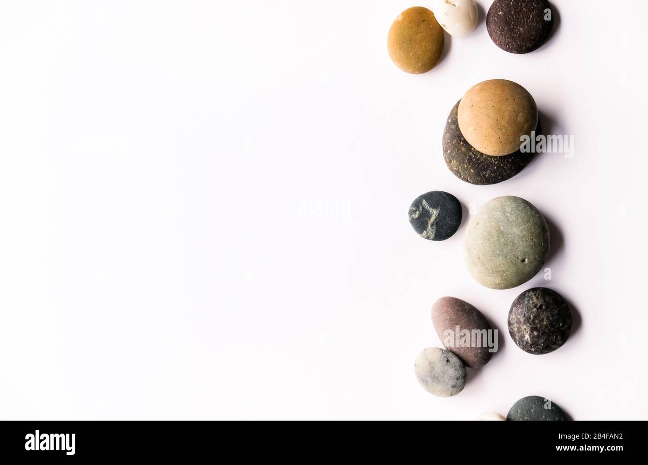 Spa stones background Stock Photo - Alamy