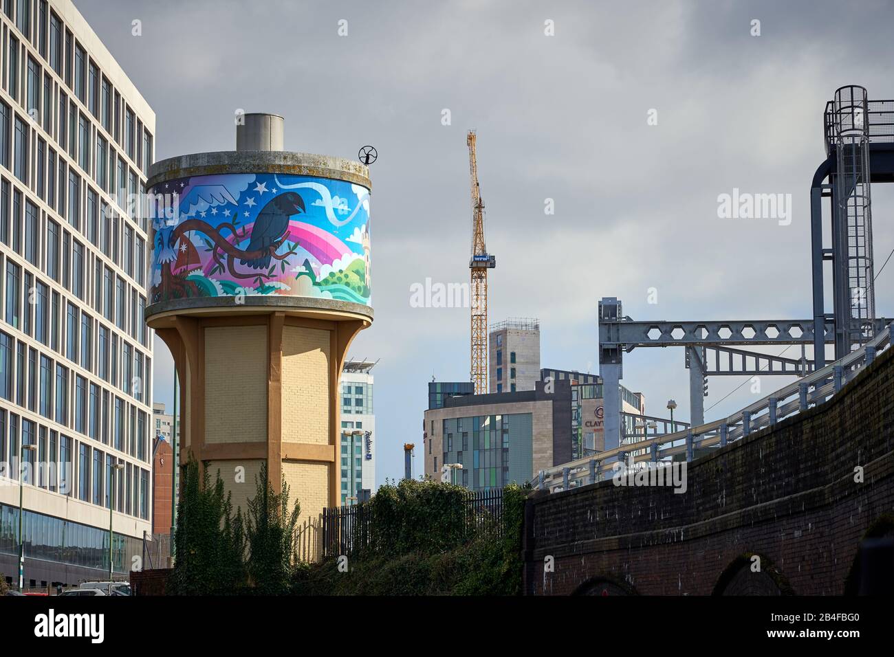 Cardiff city mural hi-res stock photography and images - Alamy