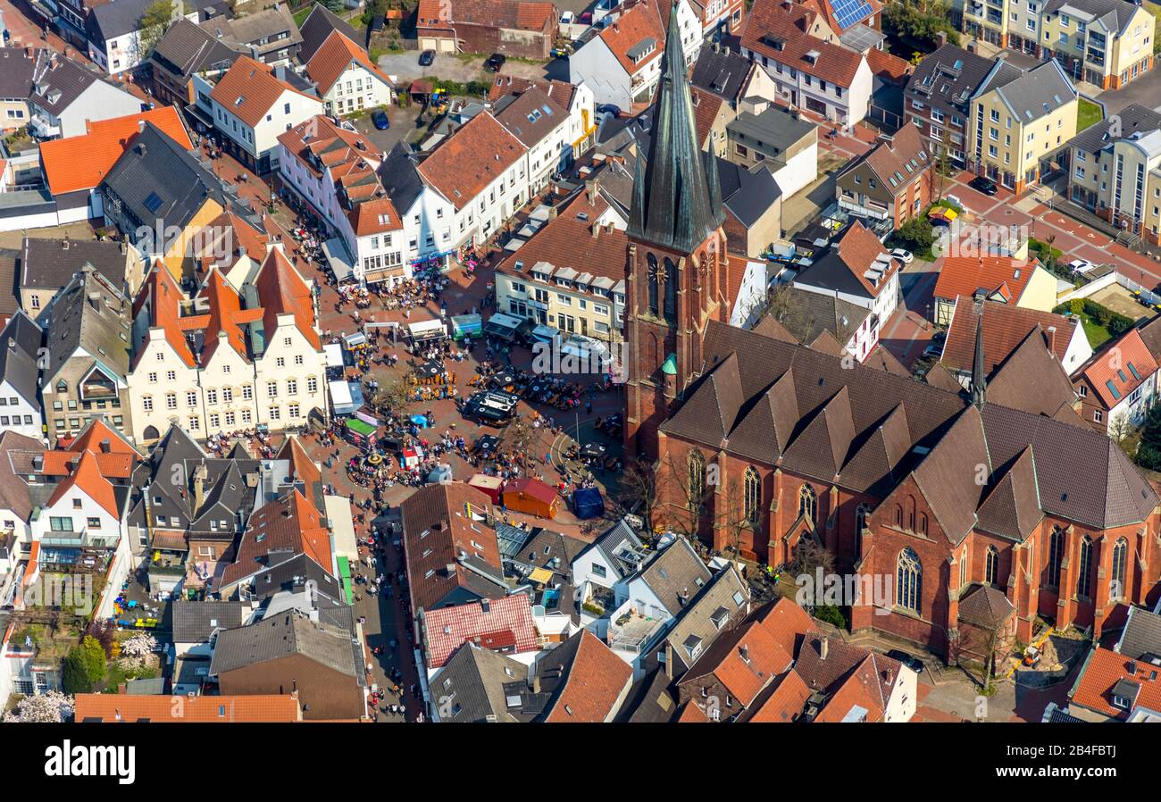 Aerial view of haltern town hall hi-res stock photography and images ...