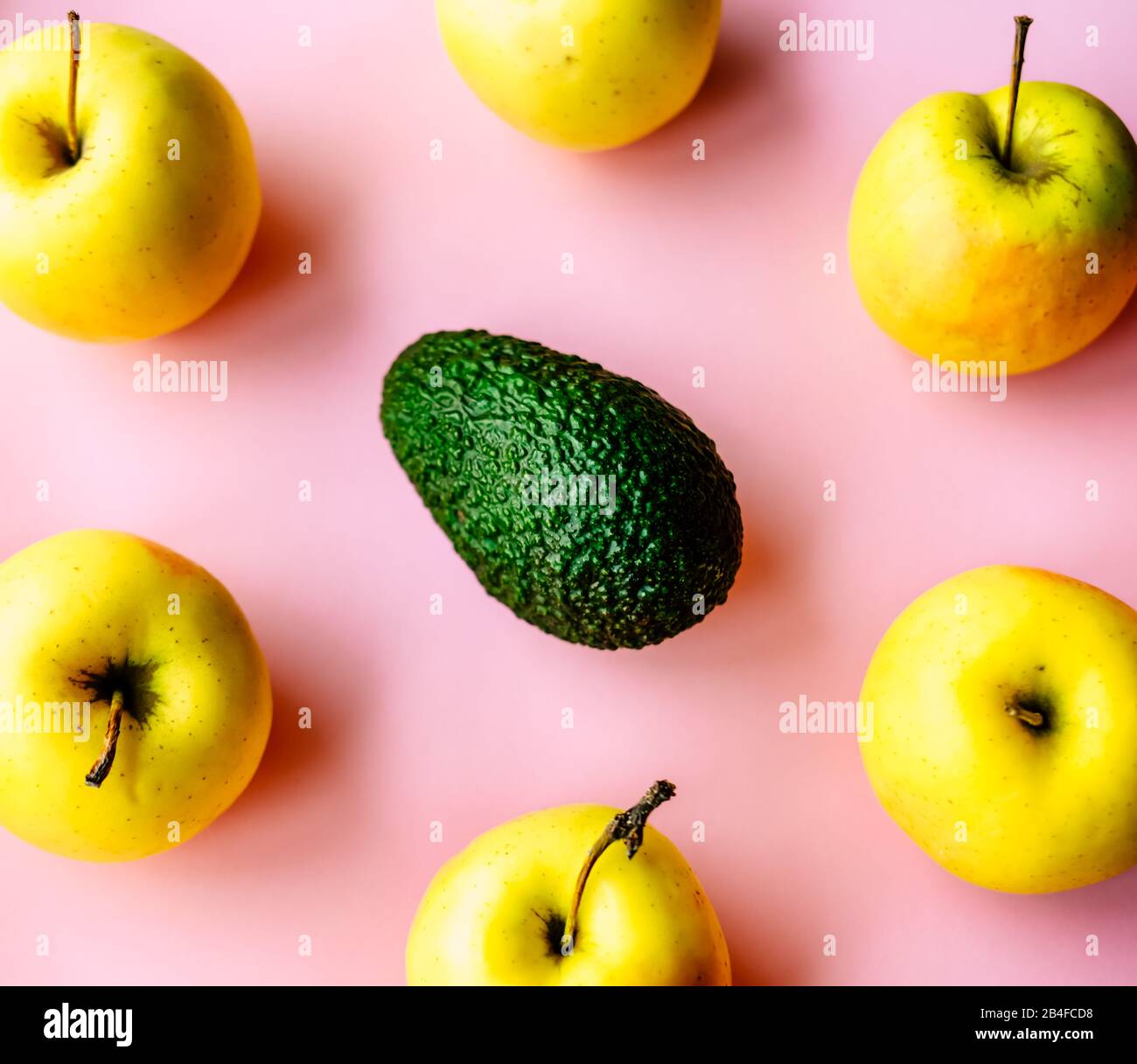 Apples and avocado Stock Photo - Alamy