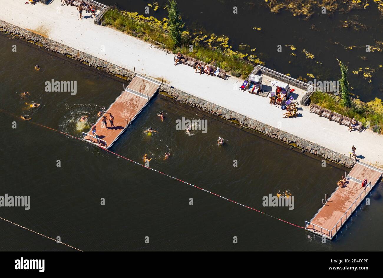 Baldeneysee seaside with beach hi-res stock photography and images - Alamy