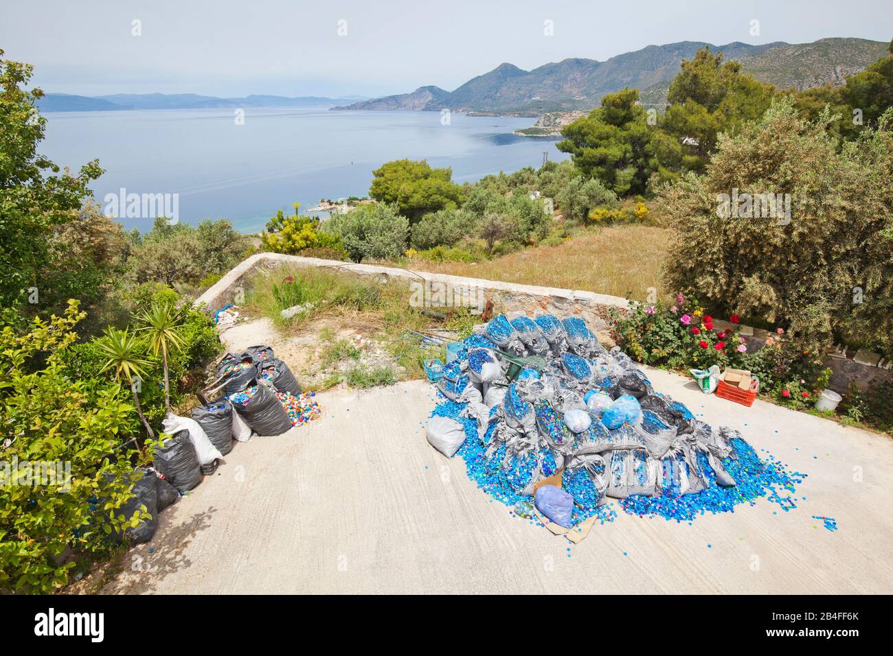 Plastic pollution greece hi-res stock photography and images - Alamy