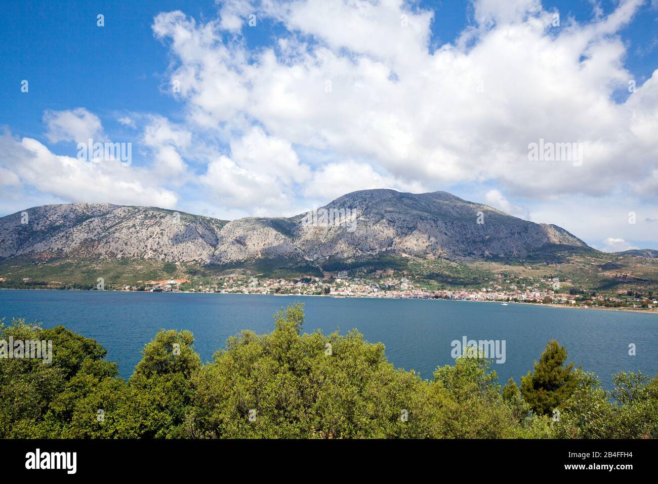 The harbor town of astakos hi-res stock photography and images - Alamy