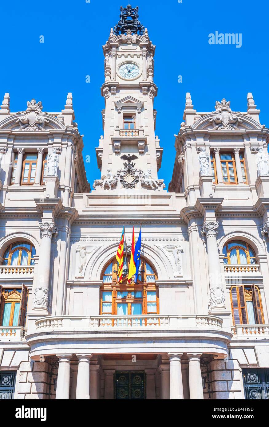 City Hall Valencia High Resolution Stock Photography and Images - Alamy
