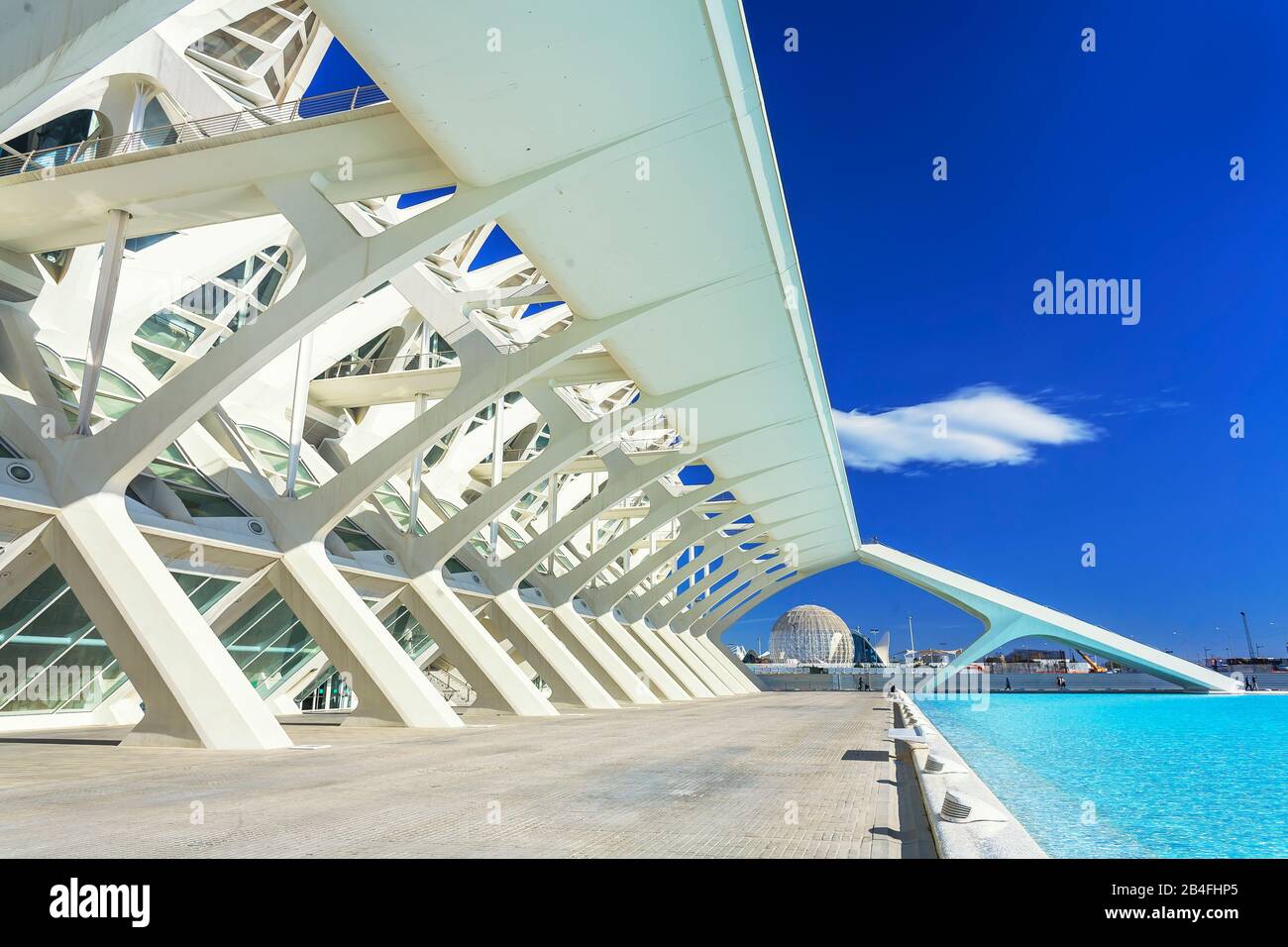 Principe Felipe Science Museum, City of Arts and Sciences, Valencia ...