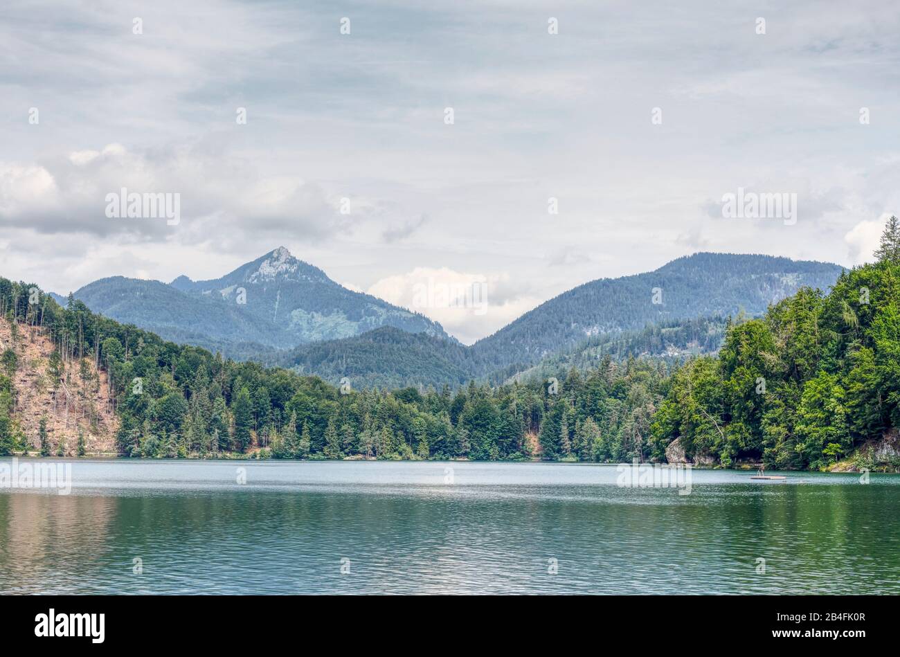 Lake Hechtsee, Kufstein, Tyrol, Austria, Europe Stock Photo - Alamy