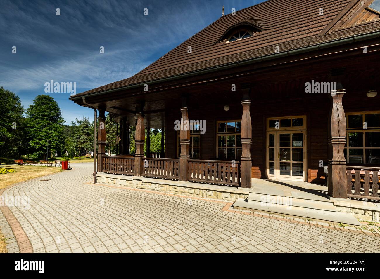 Wysowa zdroj wysowa spa village hi-res stock photography and images - Alamy