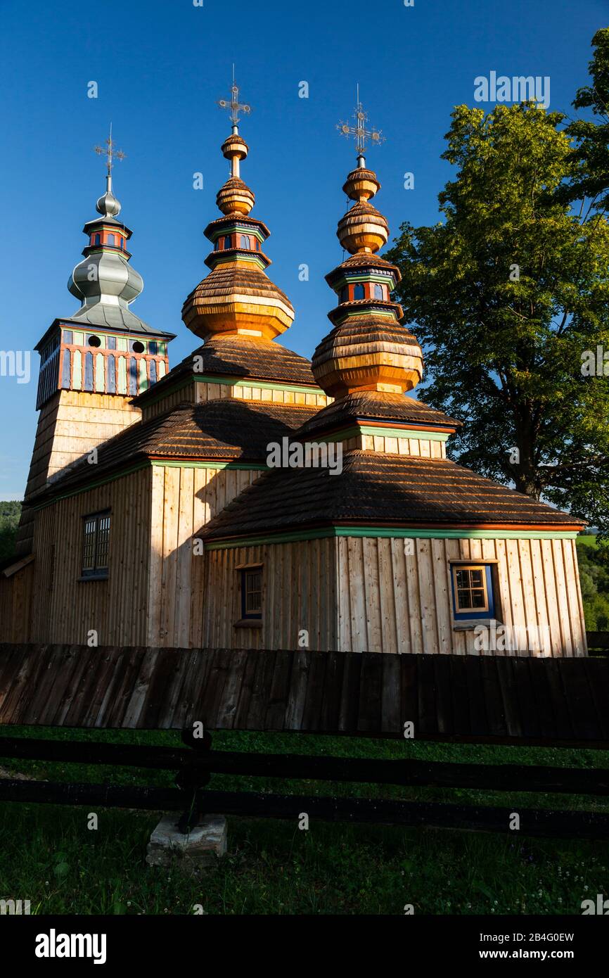 Europe, Poland, Podkarpackie Voivodeship, Wooden Architecture Route ...