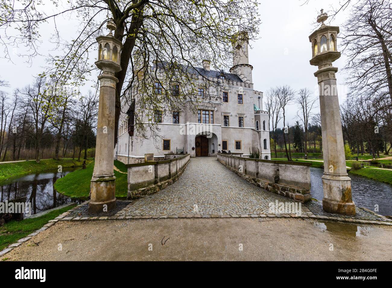 Europe, Poland, Lower Silesia, Karpniki Castle / Schloss Fischbach ...