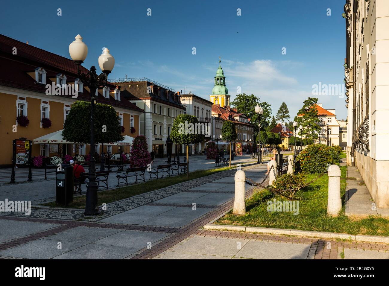 Europe, Poland, Lower Silesia, Cieplice Slaskie Zdroj / Bad Warmbrunn ...