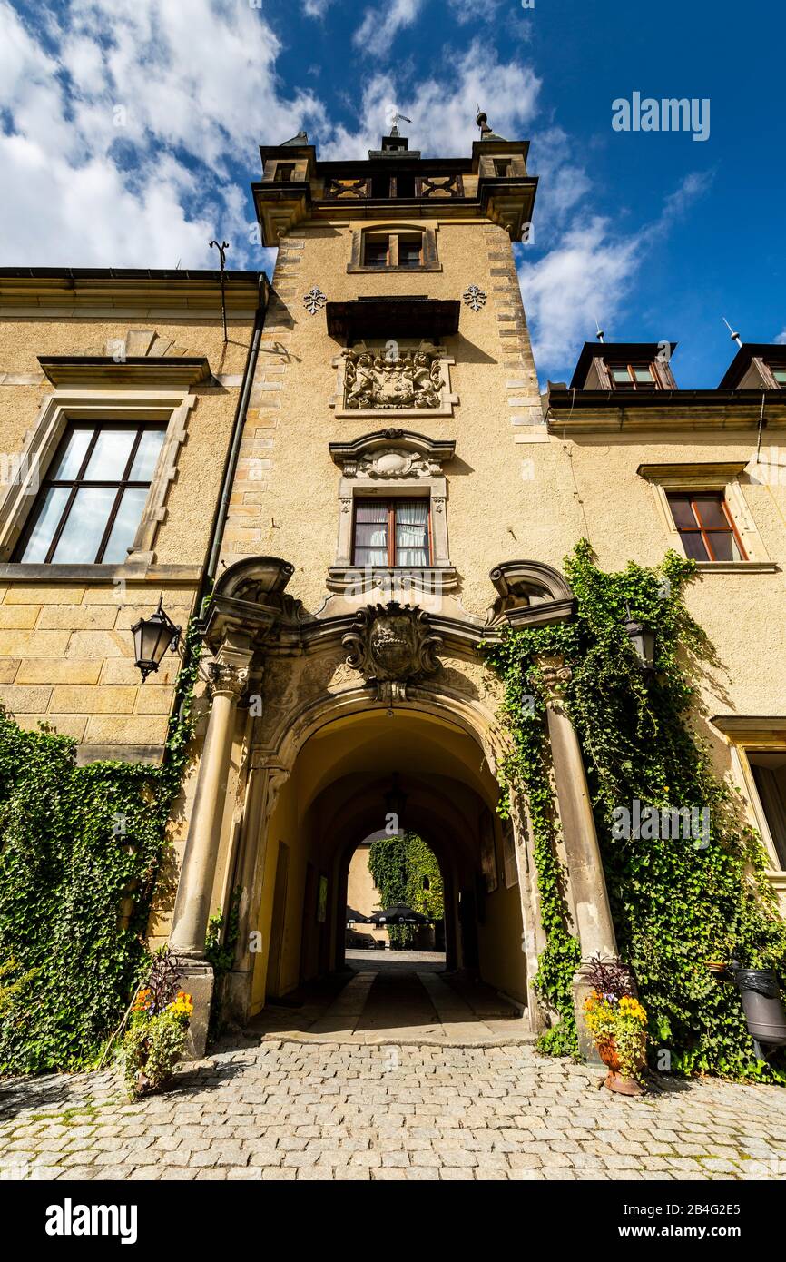 Europe, Poland, Lower Silesia, Zamek Kliczkow / Castle Kliczkow ...