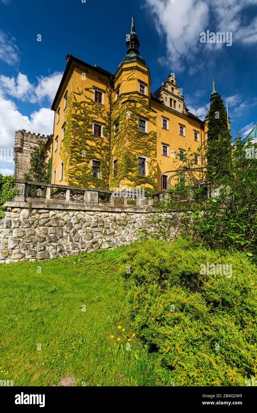 Zamek kliczkow schloss kliczkow schloss klitschdorf hi-res stock ...