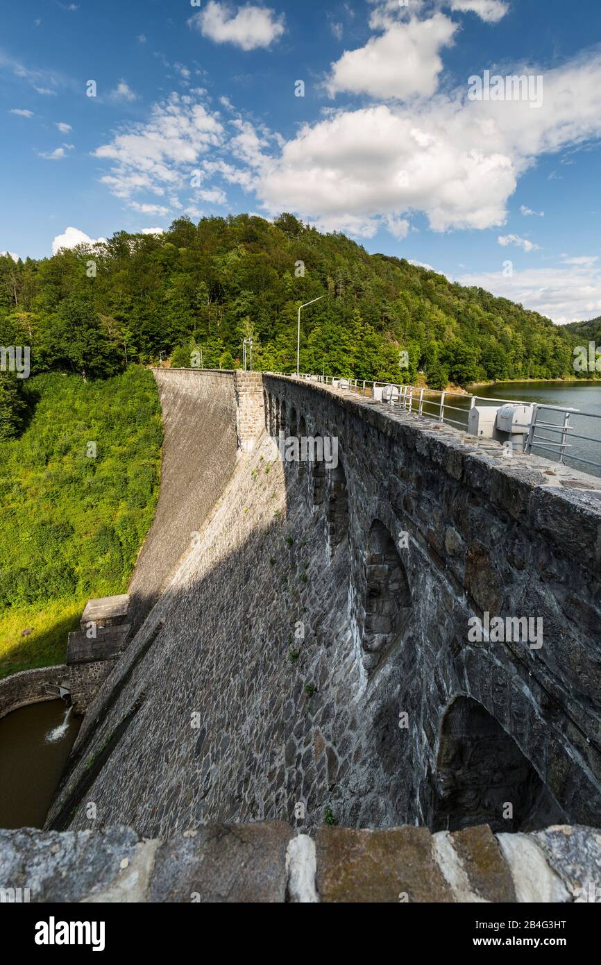 Europe, Poland, Lower Silesia, Zagorze Slaskie Dam Stock Photo - Alamy