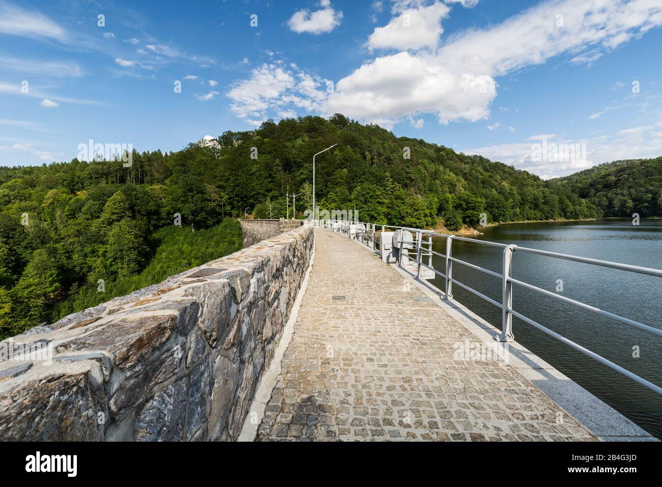 Europe, Poland, Lower Silesia, Zagorze Slaskie Dam Stock Photo - Alamy