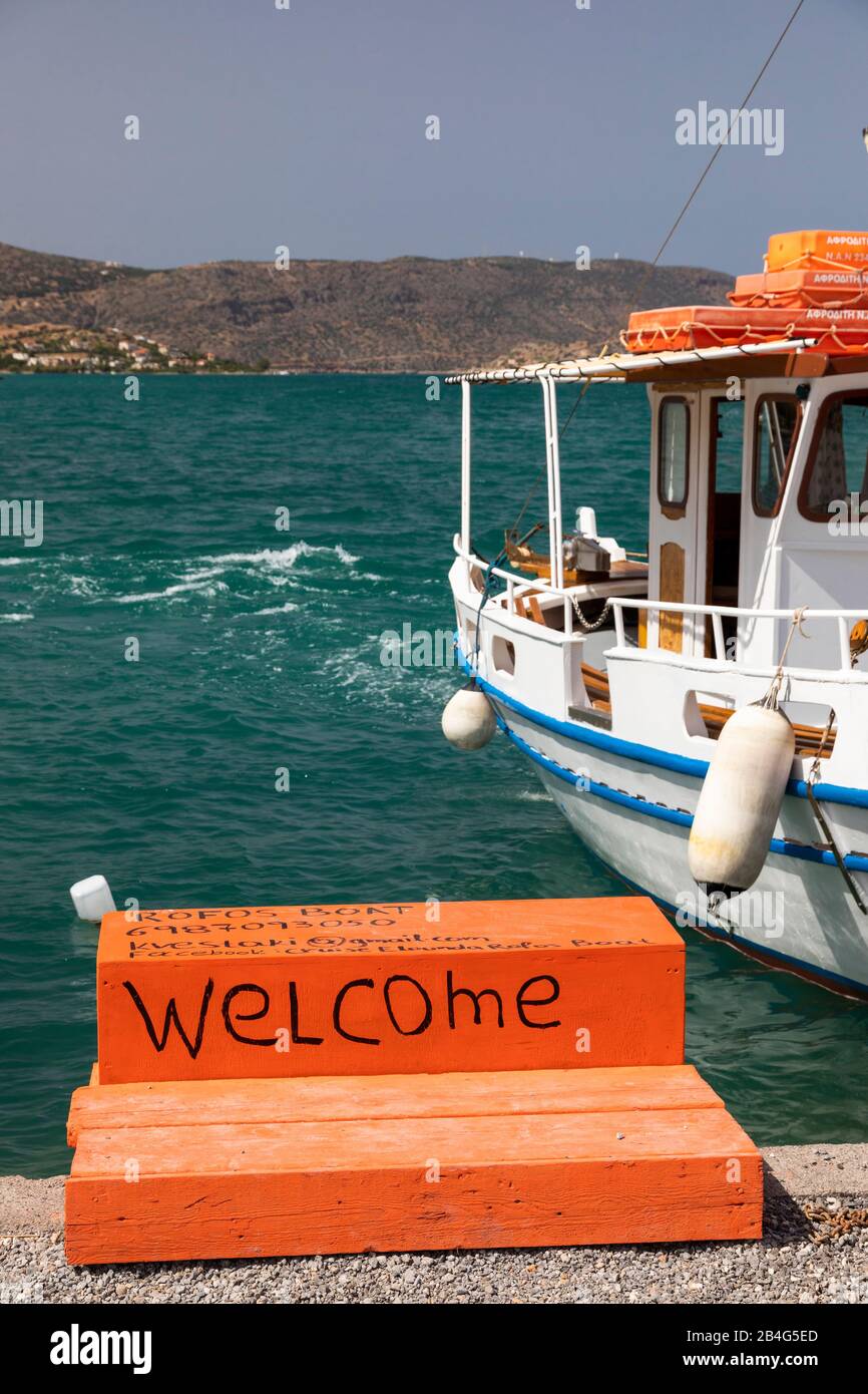 Welcome crete hi-res stock photography and images - Alamy