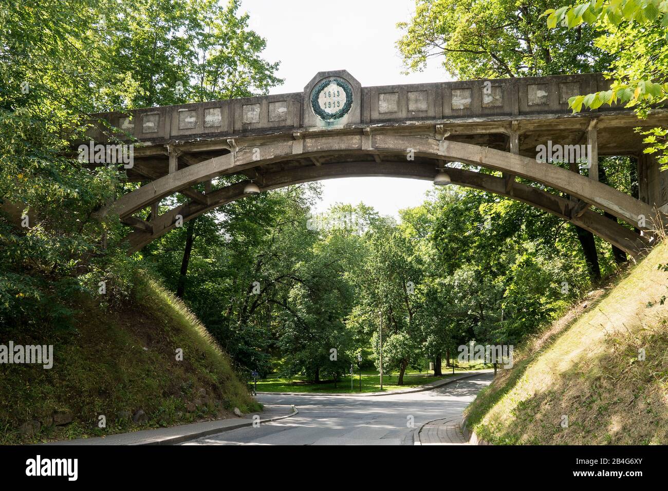 Estonia, Tartu, Domberg, Devil's Bridge, Landmark Stock Photo - Alamy