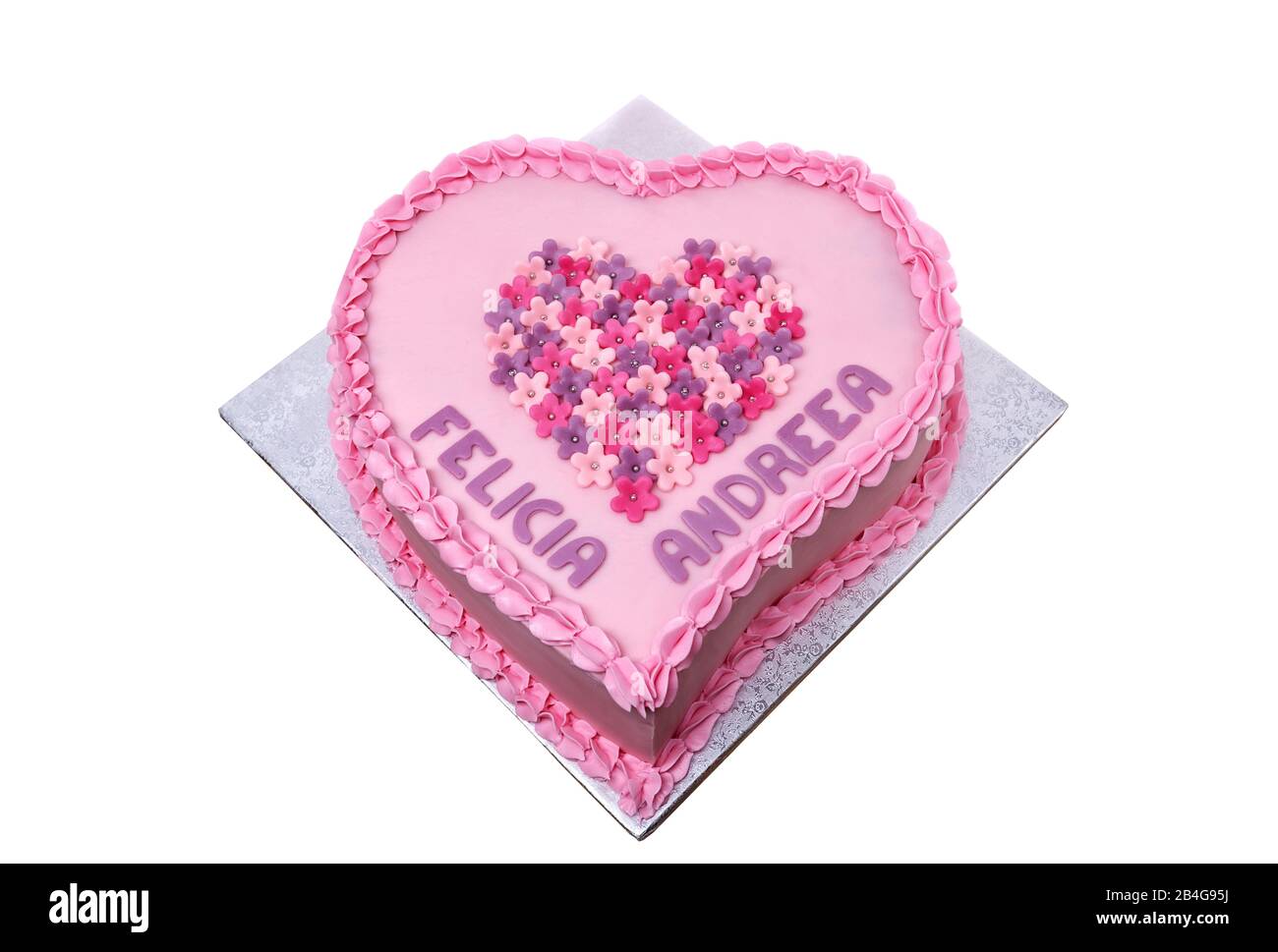 Wedding cake shape Cut Out Stock Images & Pictures - Alamy