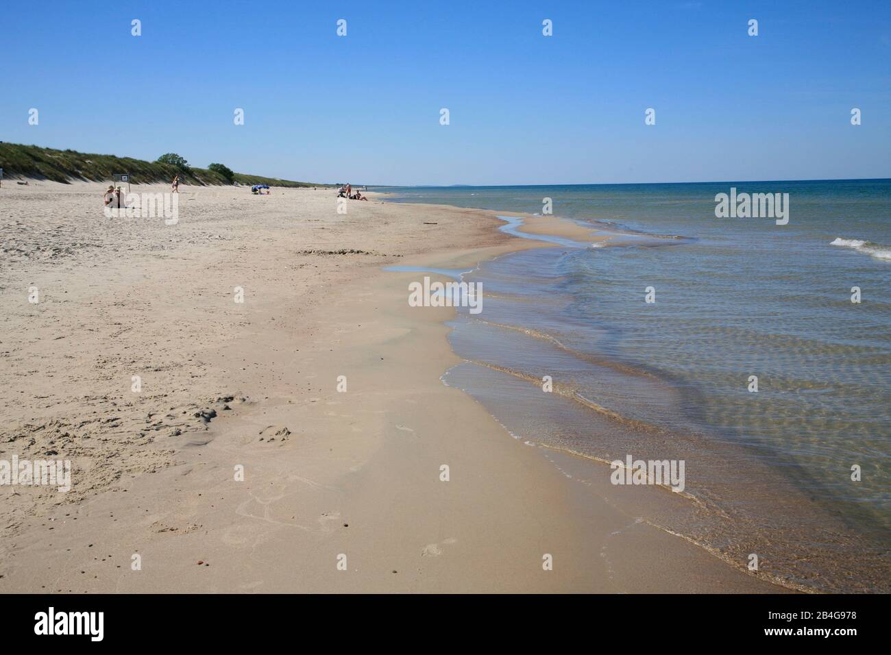 Beach at Pervalka, Curonian Spit, Lithuania Stock Photo - Alamy