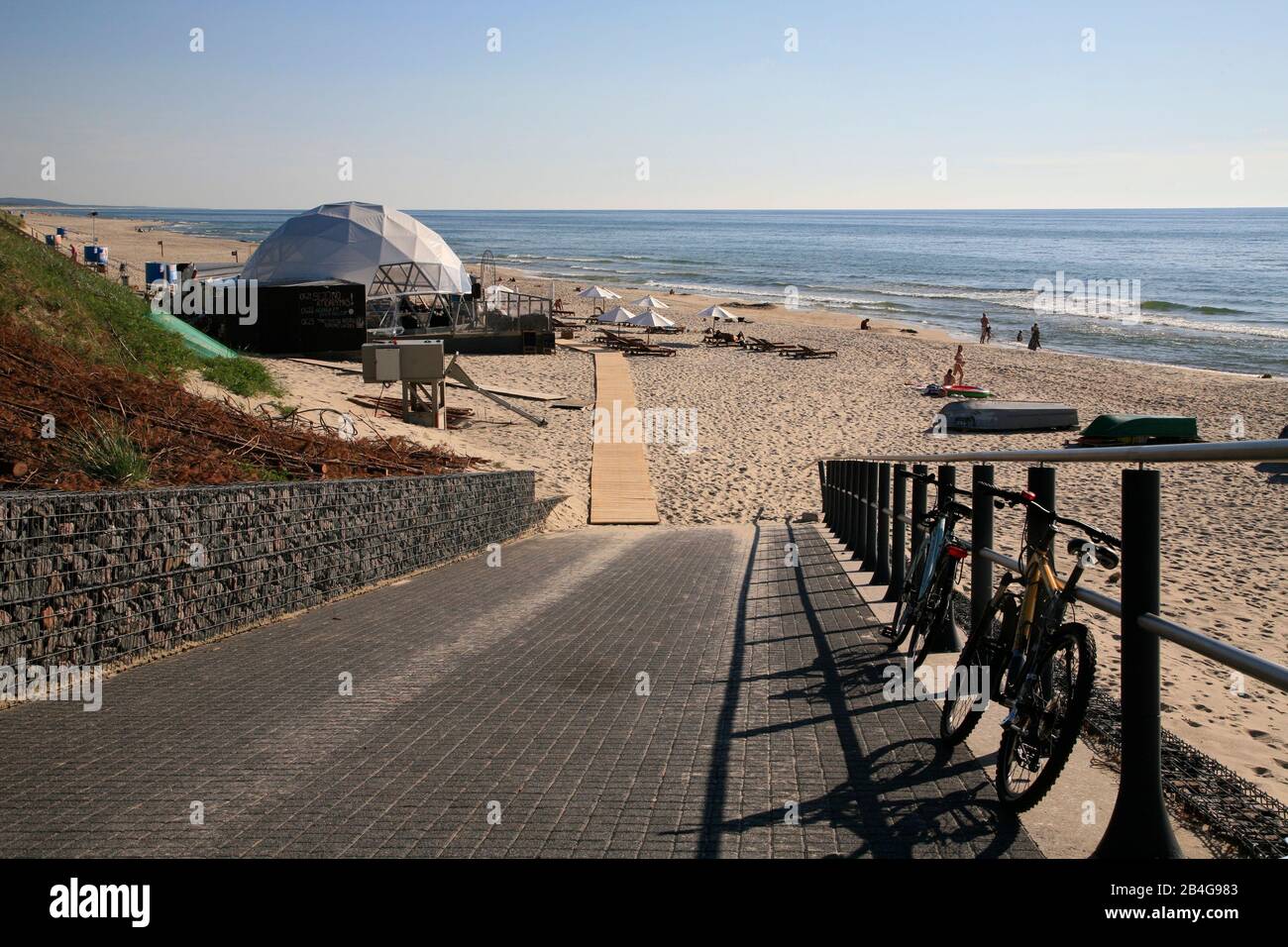 Baltic beach near Nida, Curonian Spit, Lithuania Stock Photo - Alamy